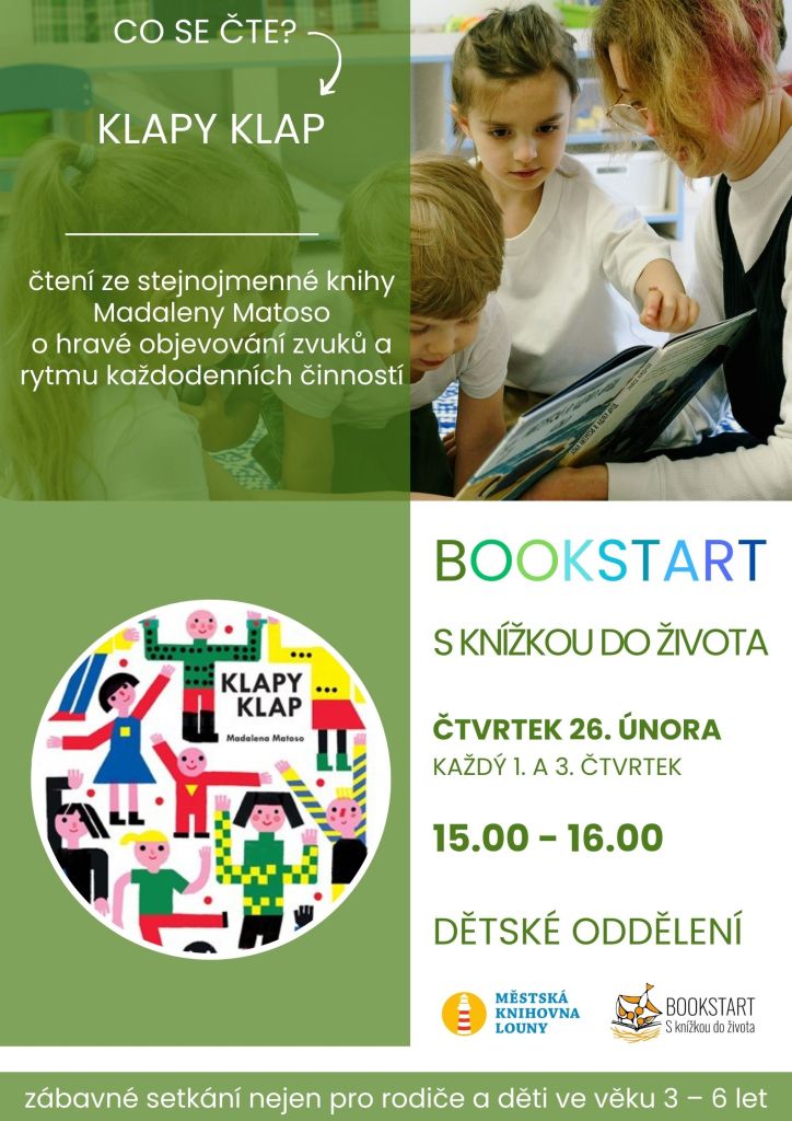 S knížkou do života – Klapy klap - Městská knihovna Louny